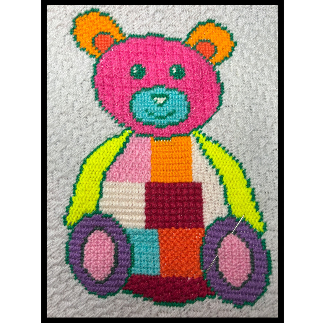 Patchwork Teddy – Flanders Tapestry Collection
